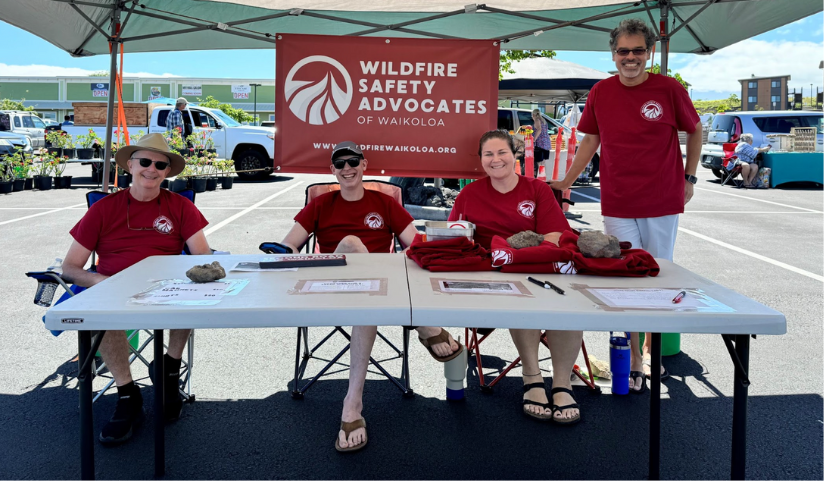 Matt Chalker, Wildfire Safety Advocates of Waikōloa: Defending against ...